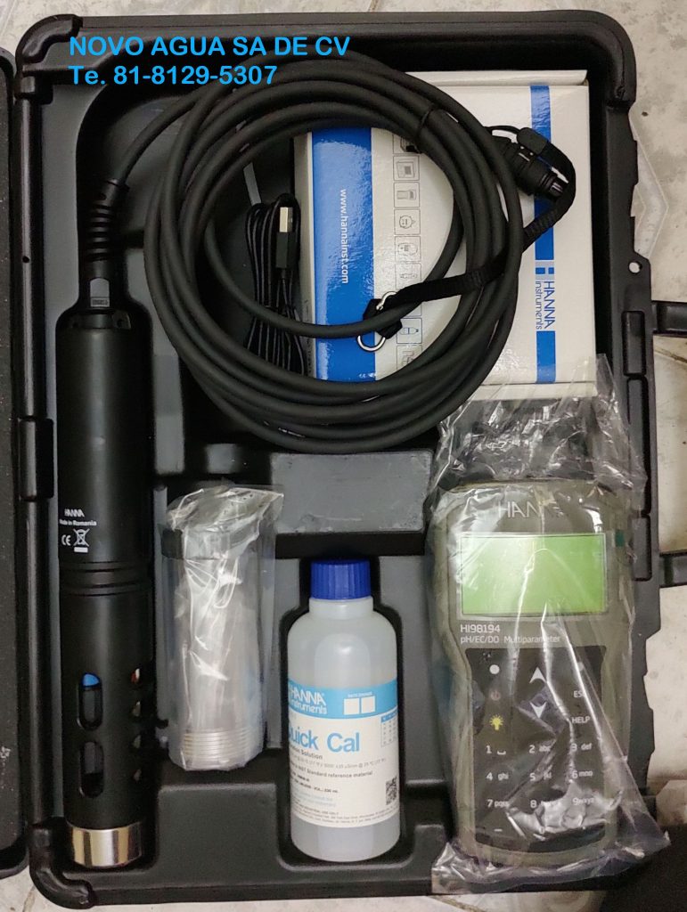 Medidor Multiparamétrico HI98194 – Medidor de pH, ORP, Conductividad ...